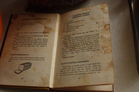 My first cookbook. – Chicken Wire & Paper Flowers